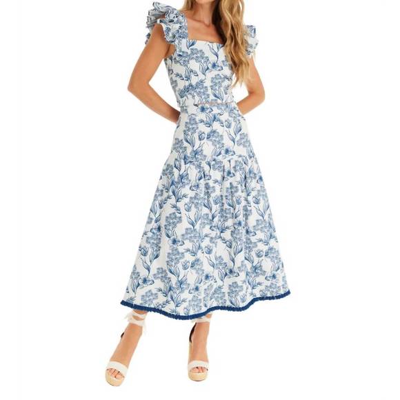 ALLISON NEW YORK | Skirts | New Allison New York Fleur Midi Skirt ...